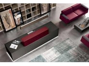 Z1 Reception desk with Built-In Lights By Quadrifoglio Group