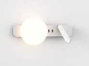 ZEPPO READER LED aluminium reading lamp with fixed arm By Astro ...