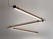 LED Pendelleuchte aus Stahl ZIGO ZAGO By Olev Design Marc Sadler