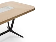ASTRUM | Rectangular table By Maxalto design Antonio Citterio
