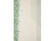 BACKSTITCH CALM GREEN rug By GAN