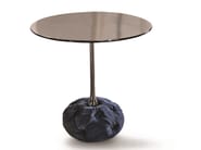 Round marble coffee table BAG | Marble coffee table Loveluxe - Royal ...