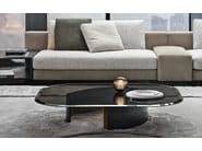 BANGLE | Square coffee table By Minotti design Rodolfo Dordoni