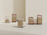 BESIDE | Mueble de oficina con puertas batientes Mueble de oficina bajo ...