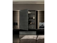 BLADE | Storage wall with integrated lighting Blade Collection By MODULNOVA