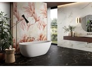 CANOVA LASTRE Porcelain stoneware wall/floor tiles with marble effect ...