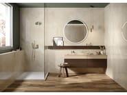 CANOVA LASTRE Porcelain stoneware wall/floor tiles with marble effect ...