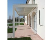 COVER PLAIN | Wall-mounted pergola By STUDIO 66