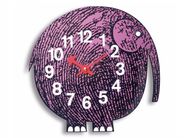 Wall-mounted kids clock ELIHU THE ELEPHANT Zoo Timers Collection By ...