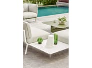 CABLA Round stainless steel garden side table By Emu | design LucidiPevere