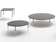 ERA TABLE Round HPL coffee table By Living Divani | design David Lopez ...