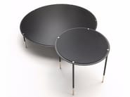 ERA TABLE Round HPL coffee table By Living Divani | design David Lopez ...