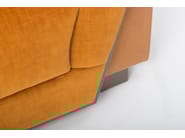 FEDRO 3 seater fabric and leather sofa By Mantellassi 1926 | design Nicola Mantellassi, Roberta ...