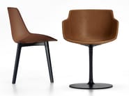 FLOW LEATHER | Swivel chair Flow Collection By MDF Italia design Jean ...
