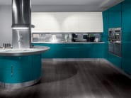 Lacquered fitted kitchen FLUX Scavolini Line By Scavolini design ...