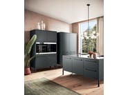 FRAME KITCHEN 3 UNITS Metal mini kitchen with handles By Fantin ...