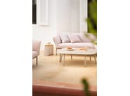 RIA SOFT 3 seater fabric garden sofa By FAST | design Alberto Lievore