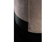 GELLY Round leather pouf By Henge | design Massimo Castagna