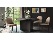 Upholstered fabric chair GRETA | Fabric chair VOGUE Collection By Marac