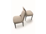 Upholstered fabric chair GRETA | Fabric chair VOGUE Collection By Marac