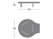 Round upholstered bench LONGWAY Q Longway Collection By Segis design ...