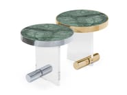 KANDINSKY INDIAN GREEN | Round coffee table KANDINSKY Collection By OIA ...