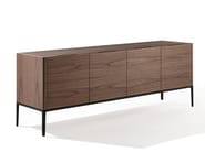 KANTO | Walnut sideboard Twenty Collection By Porada design David Dolcini