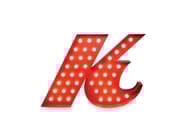 LETTER K Light letter By Delightfull