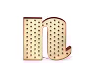 Light letter LETTER N By Delightfull