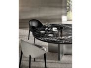 MARVIN Round marble dining table By Minotti | design Rodolfo Dordoni