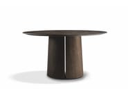 MATEO Round wooden table By Molteni & C. | design Vincent Van Duysen