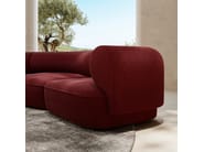 MELODY Corner fabric sofa By Natuzzi Italia | design Simone Bonanni