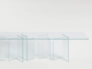 METROPOLIS XXL | Rectangular table By Tonelli Design design Giuseppe Maurizio Scutellà