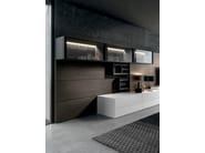 MH6 | Storage wall with integrated lighting MH6 Collection By MODULNOVA