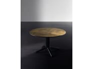 Round brass table MILLER | Brass table Miller Collection By Meridiani ...