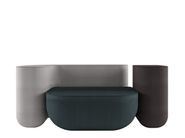 Fabric lobby chair OKOME SOFA 25A Okome Sofa Collection By Alias design ...