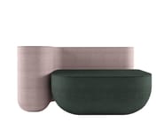 Fabric lobby chair OKOME SOFA 25E Okome Sofa Collection By Alias design Nendo