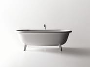 OTTOCENTO Oval Cristalplant® bathtub on legs By Agape