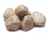 PEBBLE BRECCIA AURORA Natural stone decorative pebbles By Bernardelli Group