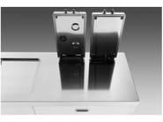 Piano cottura ribaltabile gas/induzione By ALPES-INOX