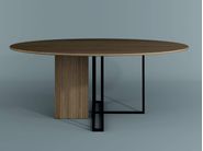 PLINTO | Wooden table Edition Plinto Collection By Meridiani