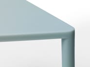 Modular triangular Corian® side table POINT 30° Point Collection By ...