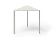 Modular triangular Corian® side table POINT 60° Point Collection By ...
