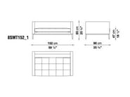 SIMPLICITER | Fabric sofa By Maxalto design Antonio Citterio