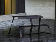 T-BENCH Metal Bench By altreforme | design B-bold