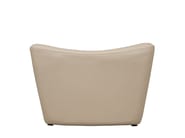 Pouf imbottito in pelle TABA By Hamilton Conte Paris