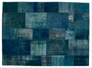 Vintage style patchwork rug PATCHWORK BLUE By Golran