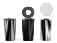 ZEROQUINDICI.015 | Litter bin with lid By Urbantime design Basaglia ...