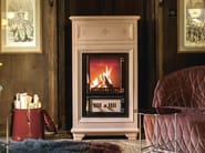 Wood-burning ceramic stove with Thermal Accumulation SISSY L/A By ...