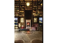 Wood-burning ceramic stove with Thermal Accumulation SISSY L/A By ...